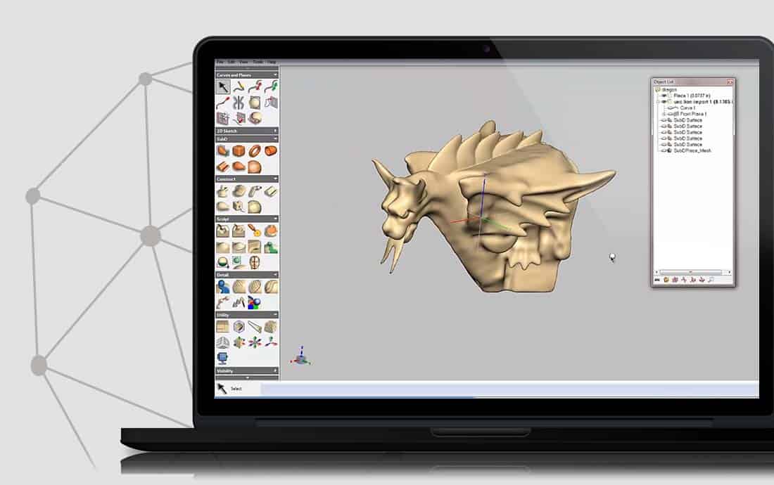 Geomagic Sculpt - KLIB Echtzeit 3D Scanner